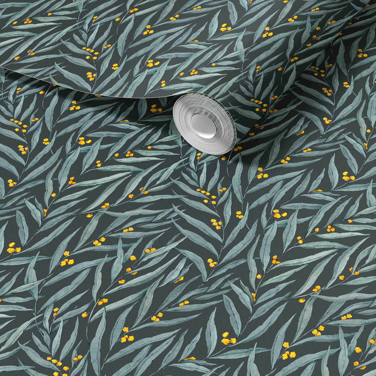 Shop Peel & Stick Wallpaper | Vintage Wattle – Green Planet Print