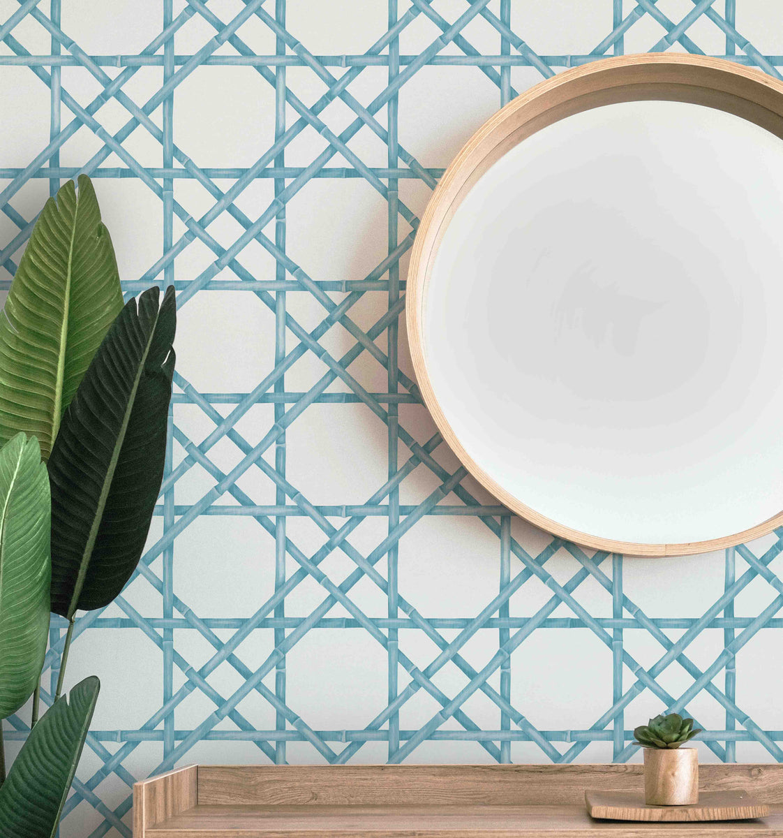 Bamboo Cane Pattern Wallpaper | Green Planet Home Decor – Green Planet ...