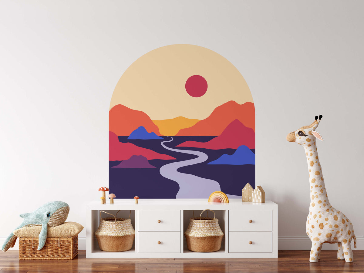 Shop Landscape Wall Decal | Peel & Stick Wallpaper Shop – Green Planet ...